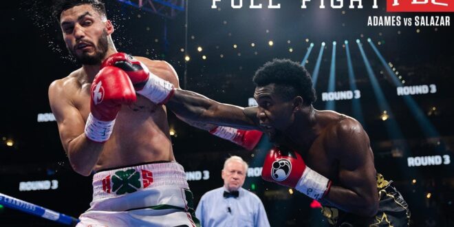 Adames vs Salazar FULL FIGHT: June 26, 2021 | PBC on Showtime PPV ...