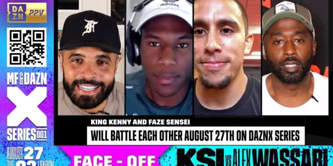 King Kenny vs. FaZe Sensei Virtual Face To Face – Boxing News