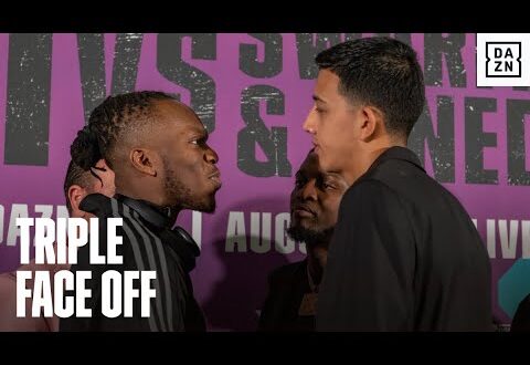 KSI's TRIPLE Face Off Ahead Of His Fights Against Swarmz And Luis ...