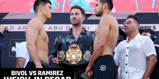 ZURDO RAMIRZ VS DMITRY BIVOL WEIGH-IN E RECAP – Boxing News