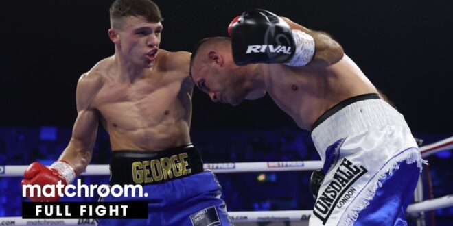 FULL FIGHT: George Liddard vs Nikola Matic (Whyte vs Franklin Undercard ...