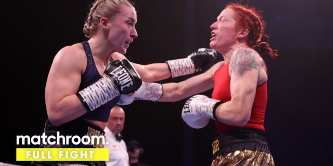 FULL FIGHT: Rhiannon Dixon vs Kristine Shergold (Warrington-Lopez ...