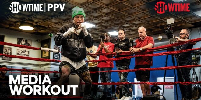 Gervonta Davis vs. Hector Luis Garcia: Media Workout | SHOWTIME PPV ...