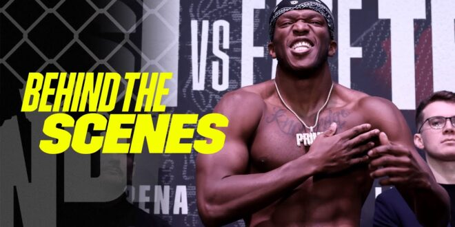 Beef At The Weigh In | Behind The Scenes At KSI vs. FaZe Temper Fight ...