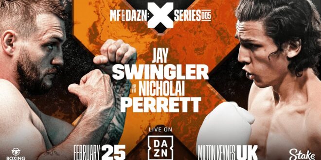 Coming Soon Jay Swingler vs. Nicholai Perrett Headlines DAZN X 005 ...
