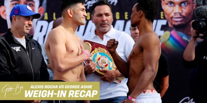 Alexis Rocha vs George Ashie Fight Week (RECAP) – Press Conference ...