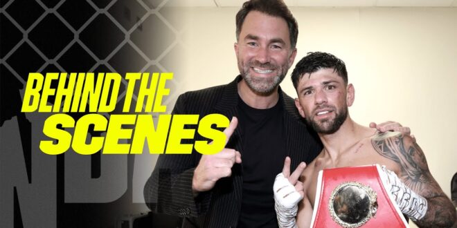 WORLD TITLE REGAINED | Behind The Scenes As Shavkat Rakhimov vs. Joe ...