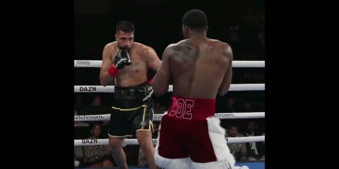 DOUBLE KNOCKDOWN 勞勞 Khalil Coe & Buneet Bisla land – Boxing News