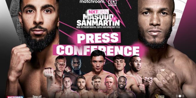 Shabaz Masoud Vs Jose Sanmartin Plus Undercard Press Conference ...