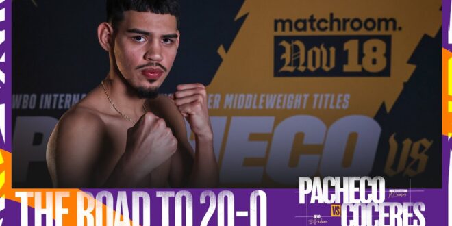 "This Is Only The Start!" – 168 Star Diego Pacheco Steps Up Vs Coceres ...