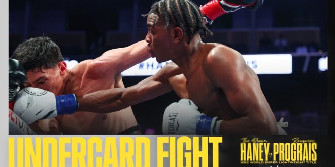 Shamar Canal vs Jose Antonio Meza: Full Fight (Haney Vs Prograis ...