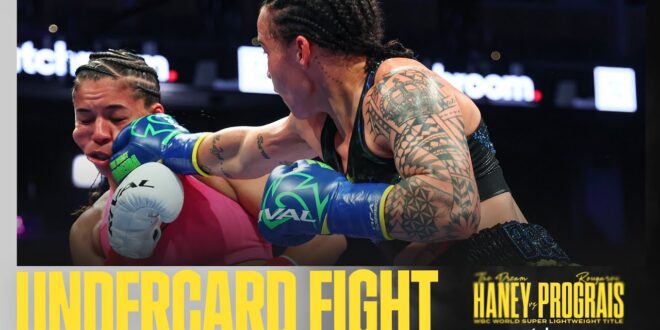 Beatriz Ferreira vs Destiny Jones: Full Fight (Haney Vs Prograis ...