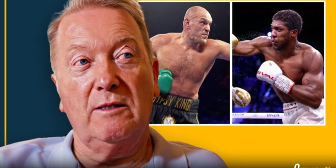 Frank Warren EXCLUSIVE | How Tyson Fury & AJ received DREAM fights ...