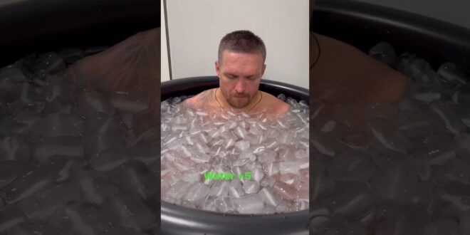Oleksandr Usyk shows off crazy Tyson Fury prep with ice bath 略 – Boxing ...