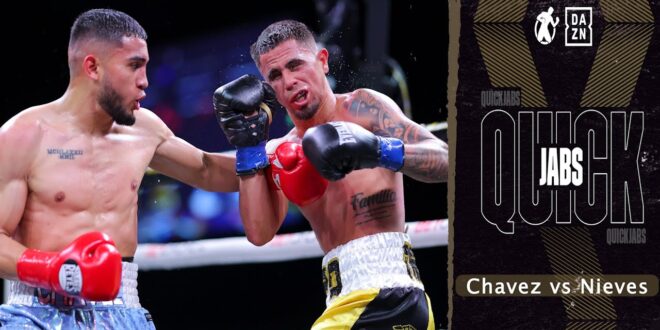 Quick Jabs | Jorge Chavez vs Alberto Nieves! 'El Nino Dorado' Smooth ...