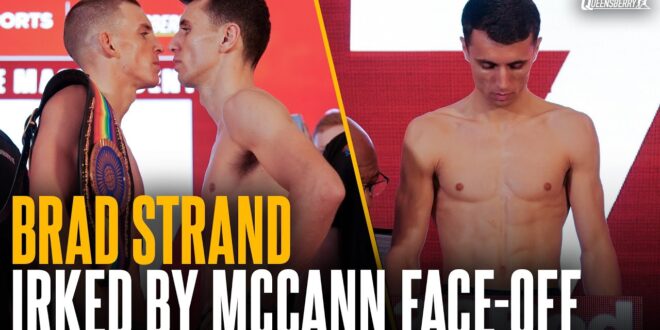 Brad Strand irked by TENSE final face-off with Dennis McCann & insists ...