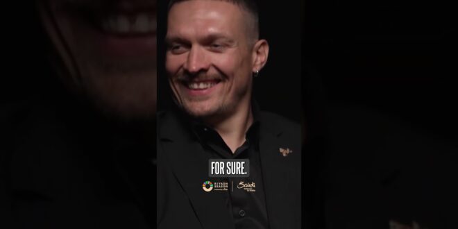 Writing off Tyson Fury is dangerous. Doesn't Usyk just know it – Boxing ...