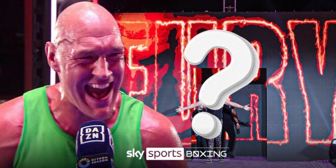 “It's NEVER been done before!” | Tyson Fury on 'surprise' ring walk for ...