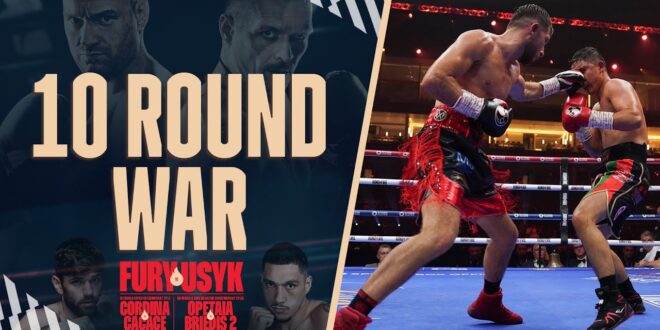 Isaac Lowe Vs Hasibullah Ahmadi: Full Fight (Fury Vs Usyk Undercard ...