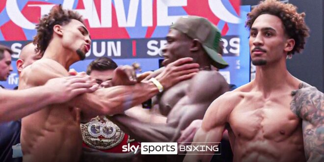 HEATED! Ben Whittaker & Ezra Arenyeka get into FIERY FINAL face-off ...