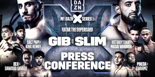 MISFITS & DAZN X SERIES 19 | QATAR: THE SUPERCARD | ANESONGIB VS. SLIM ...
