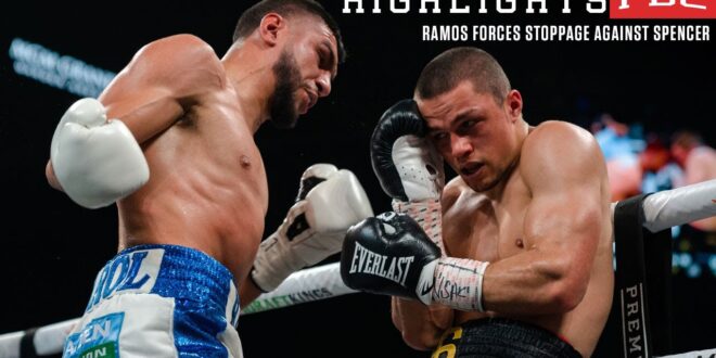 Jesus Ramos Jr hands Joey Spencer Jr his first loss | Ramos vs Spencer ...