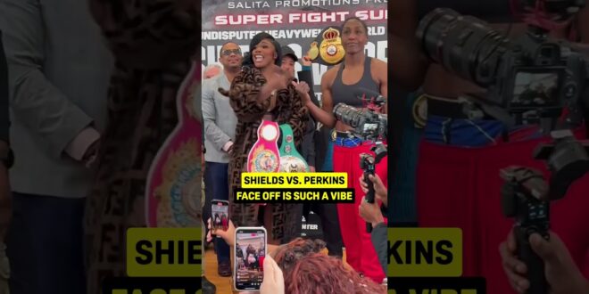 All set for tomorrow night Claressa Shields vs. Danielle Perkins # ...