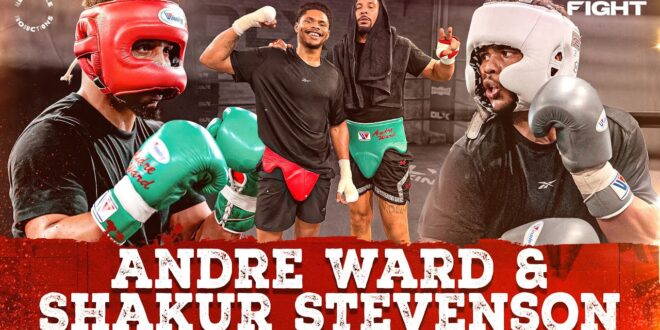 Andre Ward In The Ring With Shakur Stevenson | THE ART OF WARD – Boxing ...