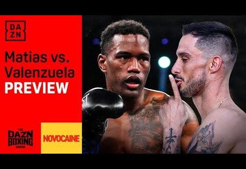 Subriel Matias fights at home, Puerto Rico vs. Gollaz Valenzuela ...