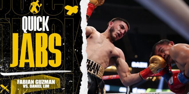 QuickJabs | Fabian Guzman vs. Daniel Lim | Middleweight Division has a ...