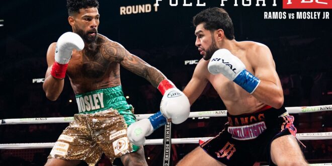 PBC FULL FIGHT: Ramos vs Mosely Jr | December 6, 2025 – Boxing News