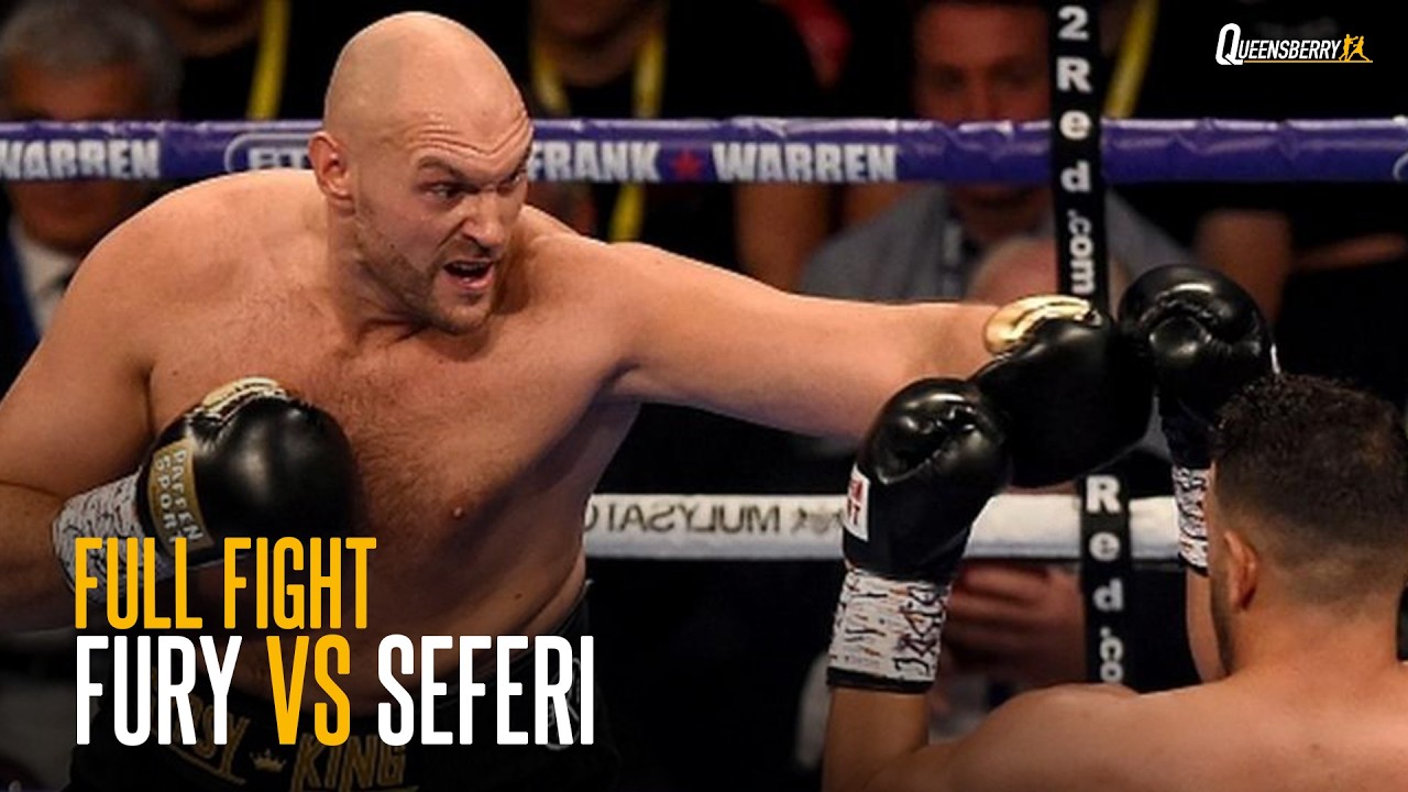 THE RETURN OF THE GYPSY KING: Tyson Fury vs Sefer Seferi Full Fight ...