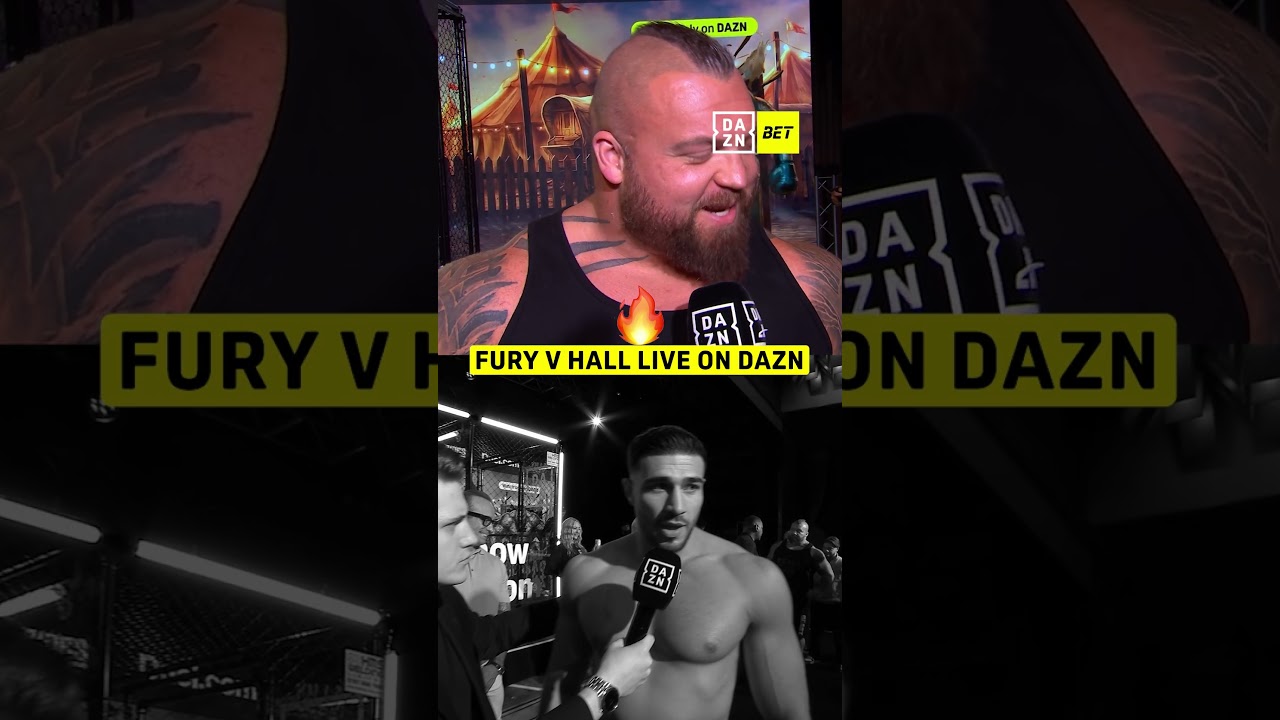 Tommy Fury & Eddie Hall have said their final words ahead of their HUGE ...