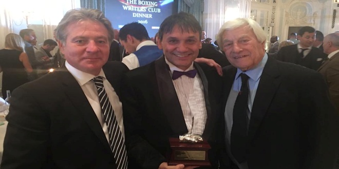 Chris Sanigar Receives Outstanding Contribution To Boxing Award ...