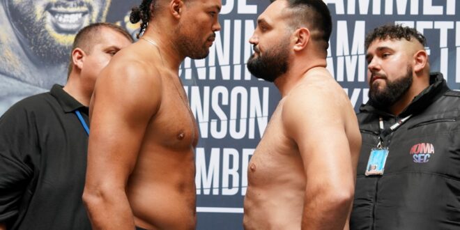 WEIGHTS FROM WEMBLEY AHEAD OF OVO ARENA FIGHT NIGHT – Boxing News