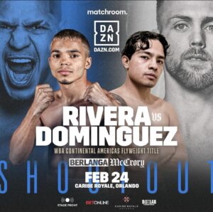 Dominguez vs. Rivera fight for WBA Continental Americas belt – World ...