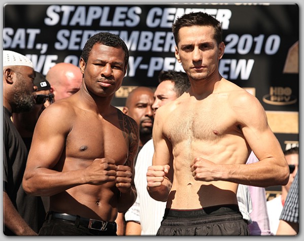Boxing Weights: Shane Mosley vs. Sergio Mora – Boxing News