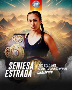 Seniesa Estrada won the undisputed championship – World Boxing ...